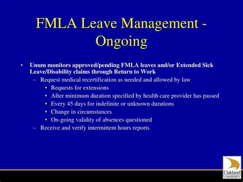Ppt Fmla Leave Administration Staff Training Powerpoint Presentation Id 6728590