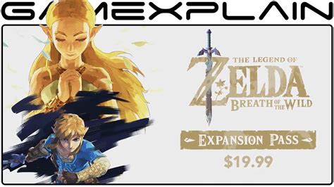 Nintendo Announces Zelda Botw Dlc Packs For Youtube