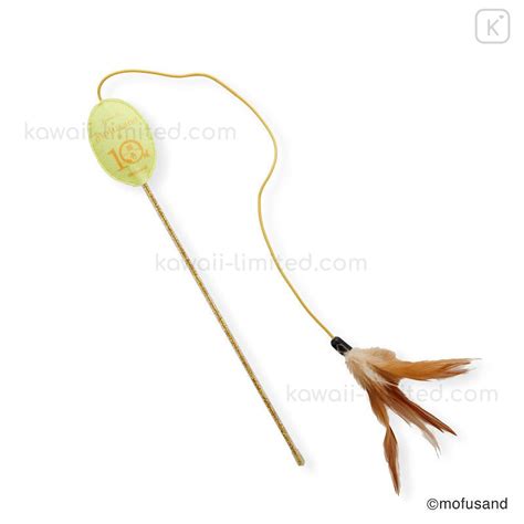 Japan Mofusand Cat Teaser Wand Toy Feather Kawaii Limited