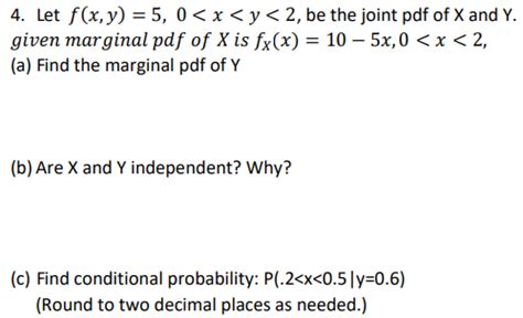 Solved Let F X Y Chegg Com