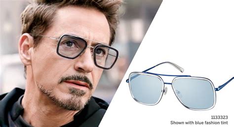 Tony Stark Iron Man Glasses Left To Spider Man Far From Home Edith