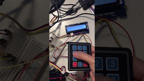 Particle Photon LCD Matrix Keypad YouTube