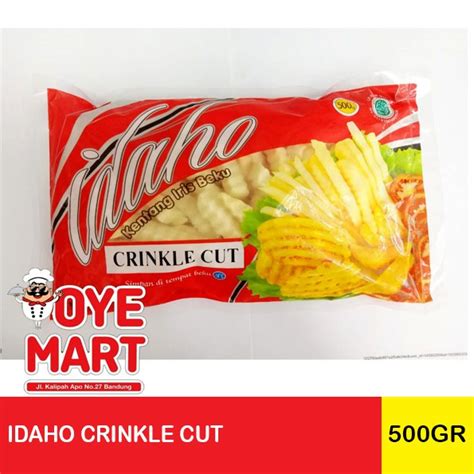 Jual CRINKLE CUT 500GR IDAHO KENTANG GORENG BEKU FRENCH FRIES Indonesia Shopee Indonesia