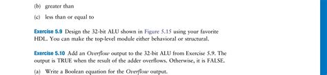 Solved B Greater Than C Less Than Or Equal To Exercise Chegg Com