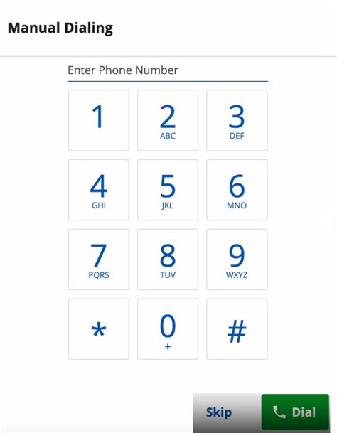 Preview Dialing