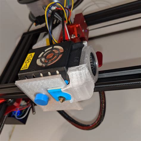 3d Printable Cr 10s Pro Oem Fanduct Extramount By Simon