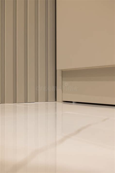 Design Wall And Floor Texture In The Interior Of A New Apartment Stock