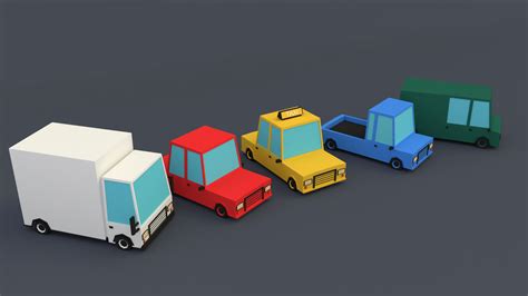 Low Poly Cars By Dustinnb On Deviantart