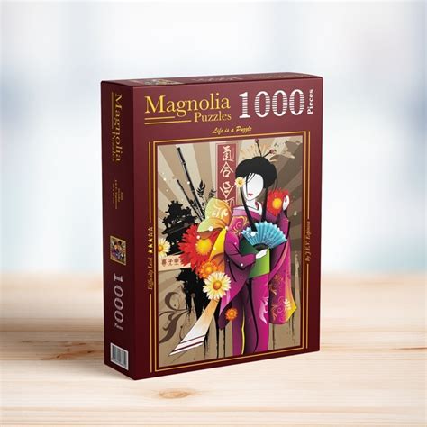 Geisha 1000 Teile Magnolia Puzzle Online Kaufen