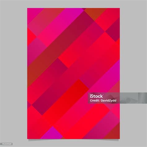 Gradient Trendy Modern Diagonal Stripe Brochure Template Design Stock Illustration Download