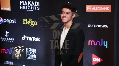 لاول مره ظهور حسن مالك شقيق الفنان احمد مالك في مهرجان الجونة Youtube