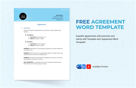 Free Severance Agreement Templates Editable And Printable