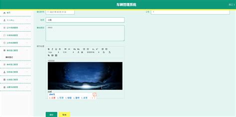 Java项目之车辆管理系统springbootvuemysql