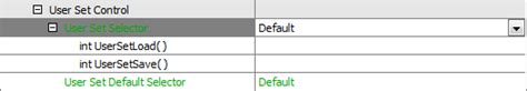Impact Acquire SDK GUI Applications Saving User Settings In The Non Volatile Memory