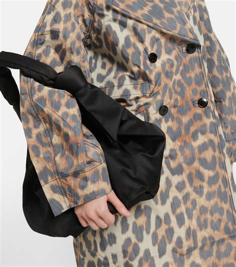 Ganni Leopard Print Coat GANNI