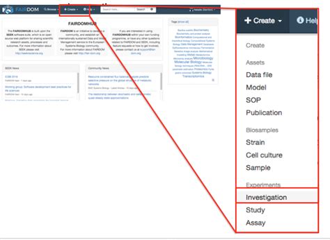 generating the isa structure fairdom seek documentation
