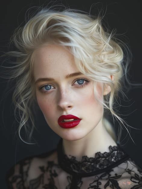 Premium Photo Fashionable Messy Bun On A Model Ideal For Beauty Salon