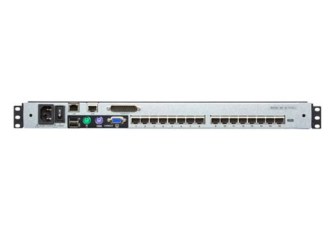 1 로컬원격 공유 접속 16 포트 멀티 인터페이스 Cat 5 듀얼 레일 Lcd Kvm Over Ip 스위치 Kl1516ai