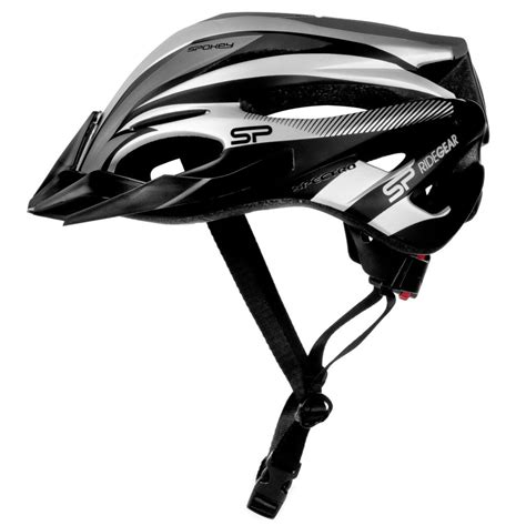 Kask Rowerowy Z Daszkiem Na Rower Regulowany R 55 58 SPOKEY SPECTRO 922189 15164094071
