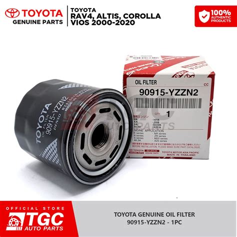 Toyota Genuine Oil Filter Original Toyota Rav4 Altis Corolla 2E 16V