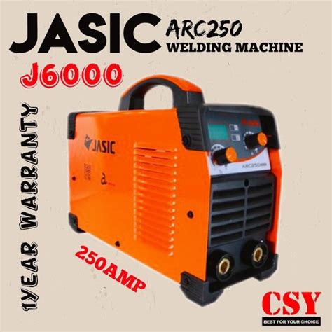 Jasic Arc250 J6000sp Welding Machine Lazada