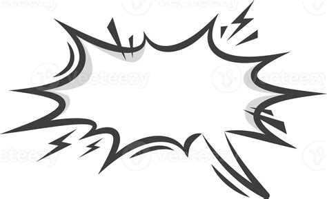 Manga Speech Bubble Comic Text Frame With Pop Art Halftone Dotted