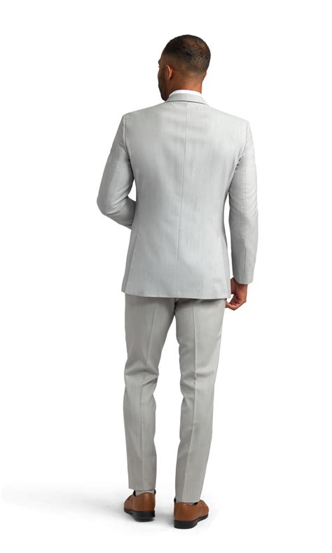 Light Grey Grenada Suit Friar Tux