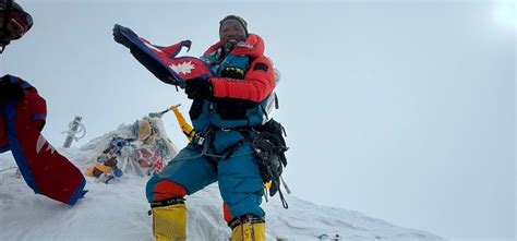 Kami Rita Sherpa Summits Mt Everest For 30th Time Breaks Own Previous