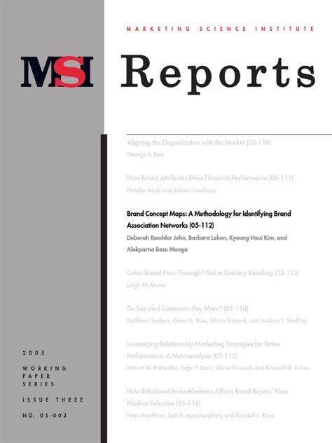 Brand Association Map Pdf Brand Data Analysis