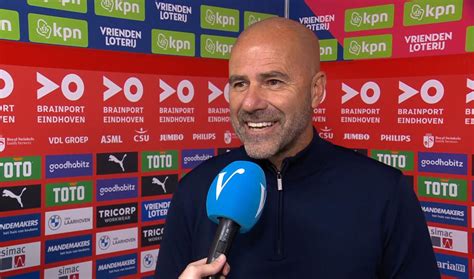 Psv Trainer Peter Bosz Reageert Met Mooie Zelfspot Op Noa Vahle Dat