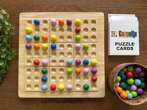 Colorku The Color Sudoku Puzzle Review The Art Kit