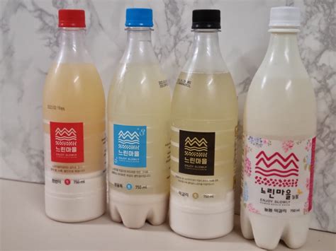 느린마을 막걸리 4종 가격 도수 추천 내돈내산 후기 네이버 블로그