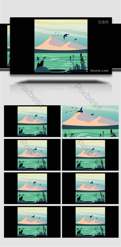 만화 간단한 여행 평면 명소 Mg 애니메이션 동영상 Aep 무료 다운로드 Pikbest