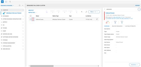 Working With Windows Failover Cluster Opsramp Documentation