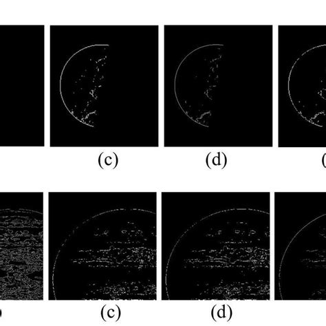 contour detection results comparison in cassini iss images by using