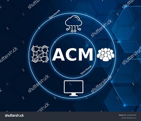 Acm Acronym Association Computing Machinery Worlds Stock Illustration 2476782787 Shutterstock