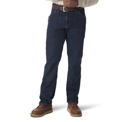 Wrangler Mens Riggs Workwear Advanced Comfort Five Pocket Jeans