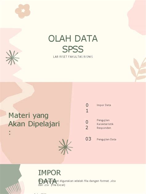 materi spss analisis data pdf