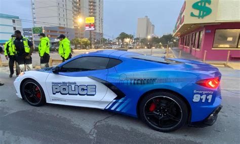 Florida Pd Repurposes Seized Corvette For Community Outreach Police