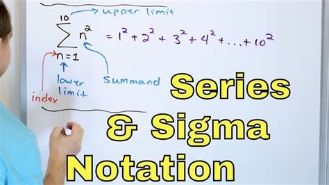 10 Series And Sigma Summation Notation Part 1 Geometric Series And Infinite Series Youtube
