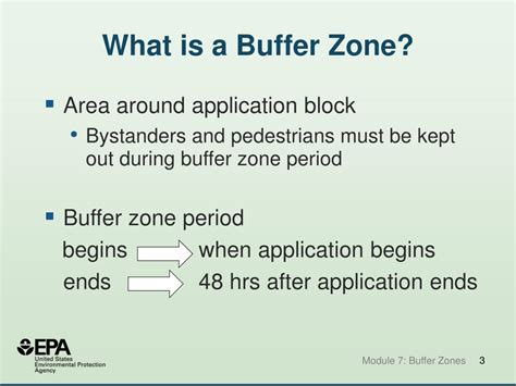 PPT Buffer Zones Distances Credits Posting PowerPoint Presentation ID