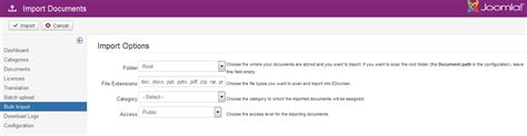 Bulk Upload Edocman Documentation