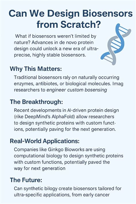 Can We Design Biosensors From Scratch 🧬 What If Biosensors Werent Dr K Sudheendra Rao