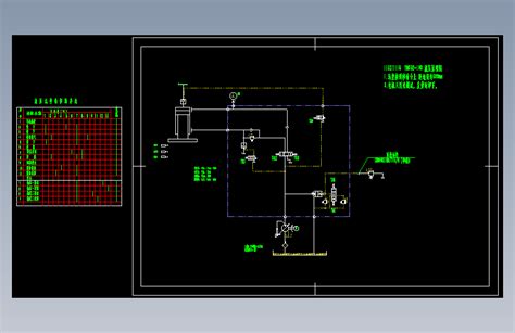 100t液压机原理autocad 2004模型图纸下载 懒石网