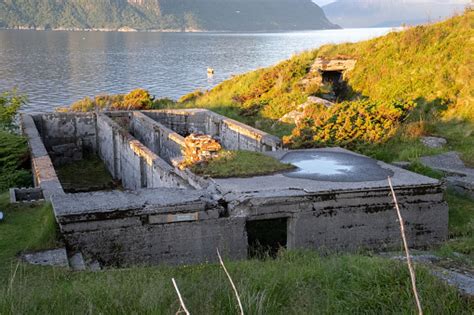 Kvitneset Costal Fort Was Built By The Germans During Second World War