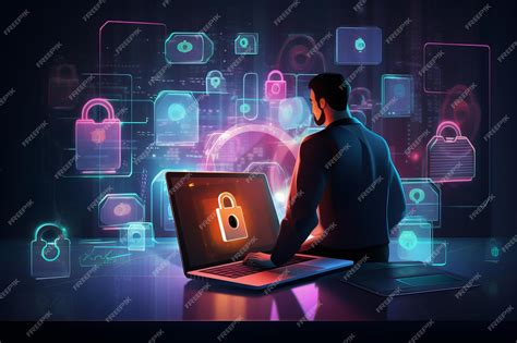 premium photo unlocking cyber security safeguarding data with cloud