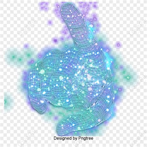 Technical Line Operation Gesture Design Decoration Finger Purple Png Hd