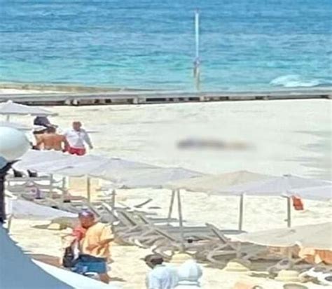 Hombre Asesinado A Tiros Por Sicarios Que Huyó En Motos De Agua Afuera Del Resort Hotel Riu En