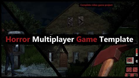 Horror Multiplayer Game Template Unity Asset Create Your Own Multiplayer Horror Game