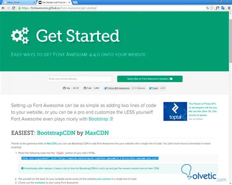 Barra Horizontal Con Efecto Hover En Html5 Css3 Y Bootstrap Solvetic